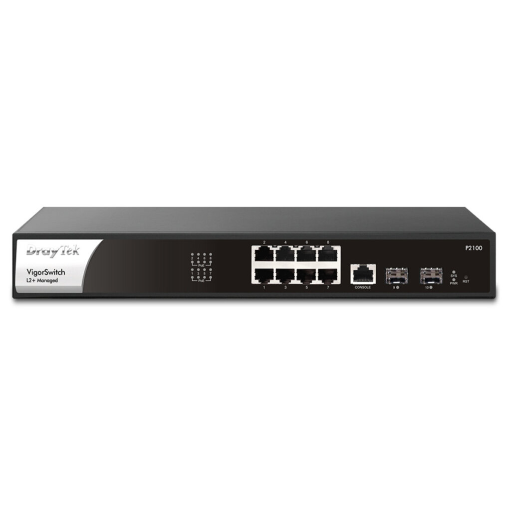 Draytek DRA-P2100 8 Port POE Switch - Smarthomes Made Simple